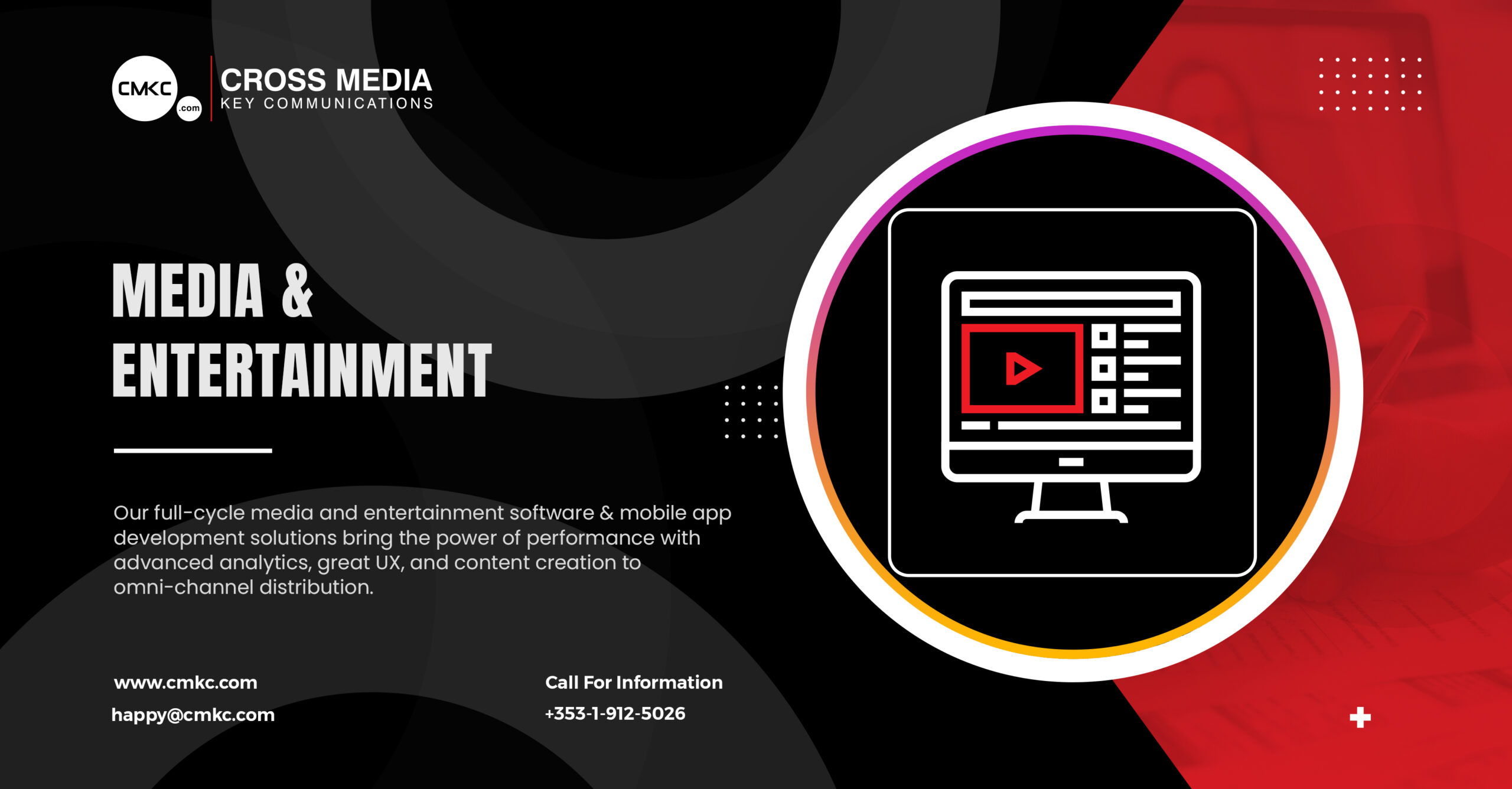 Media & Entertainment Web and App Solutions